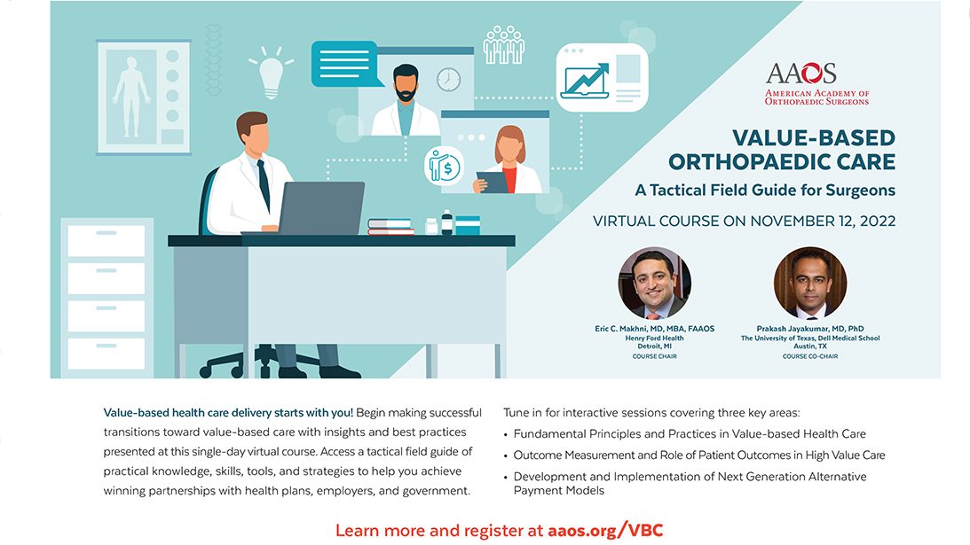 Value-based Healthcare Delivery Starts with You