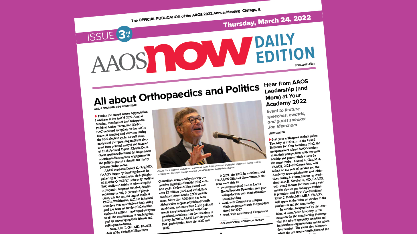 AAOS Now Daily Edition
